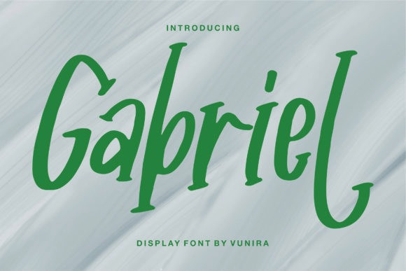Gabriel Font - Free Font