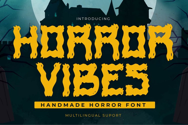 Horror Show Font Family - Free Font