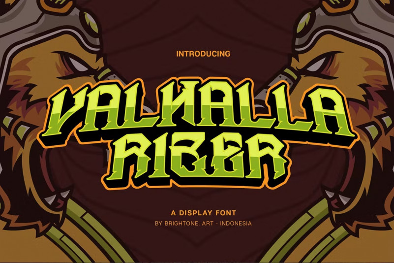 Valhalla Rizer Font - Free Font