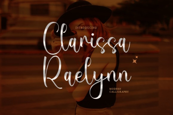 Clarissa Raelynn Font - Free Font