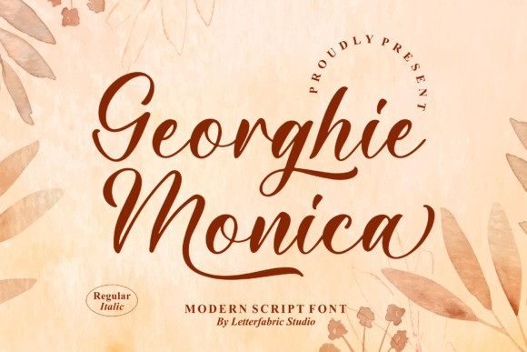 Georghie Monica Font - Free Font