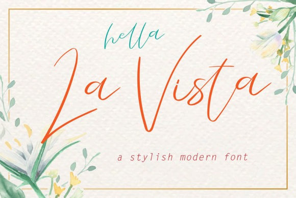 La Vista Font - Free Font