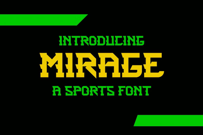 Mirage Font - Free Font