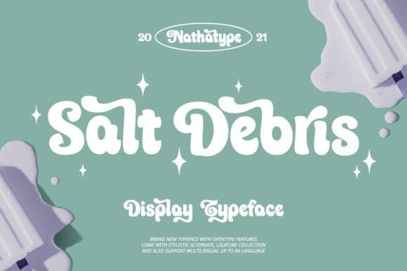 Salt Debris Font - Free Font