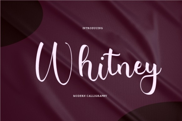 Whitney Font - Free Font
