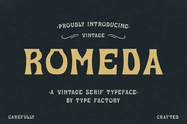 Romeda Font - Free Font