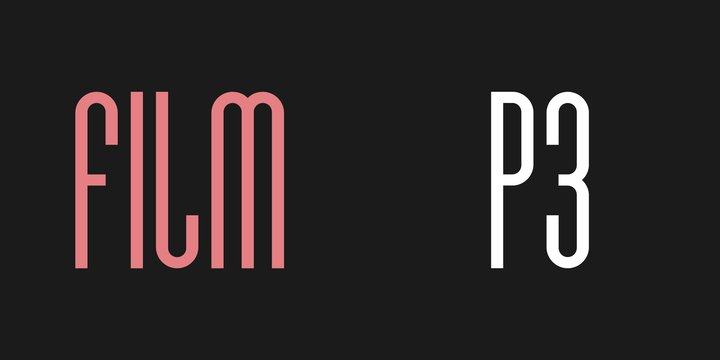 Film P3 Font - Free Font