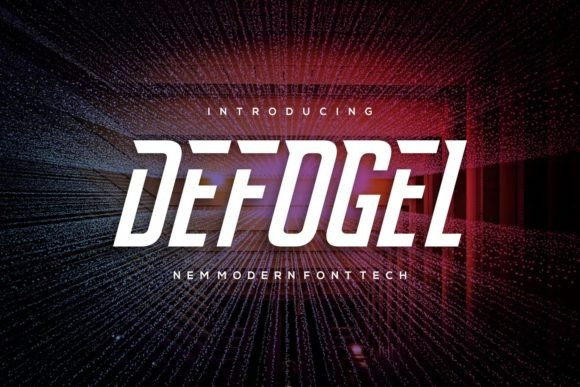 Defogel Font - Free Font