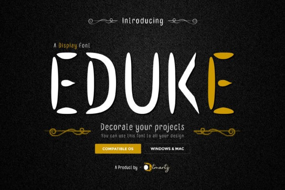 Eduke Font - Free Font