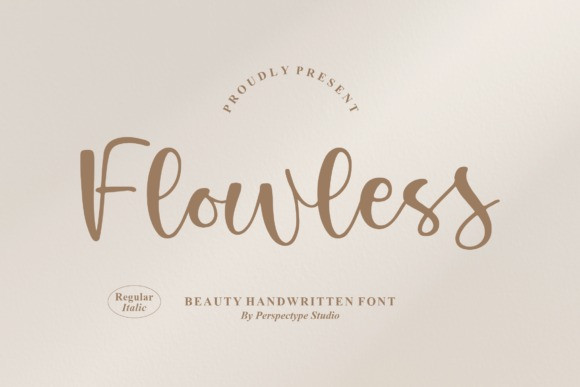 Flowless Font - Free Font