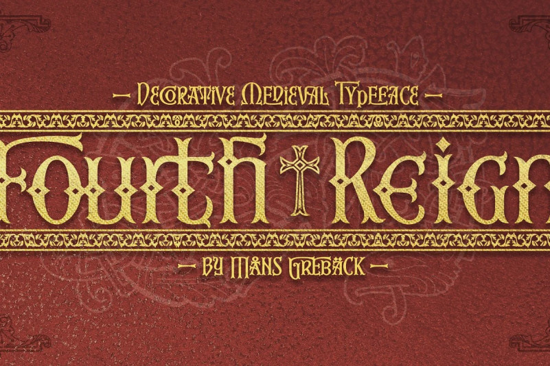 Fourth Reign Font - Free Font
