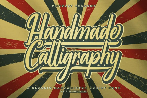 Handmade Calligraphy Font - Free Font
