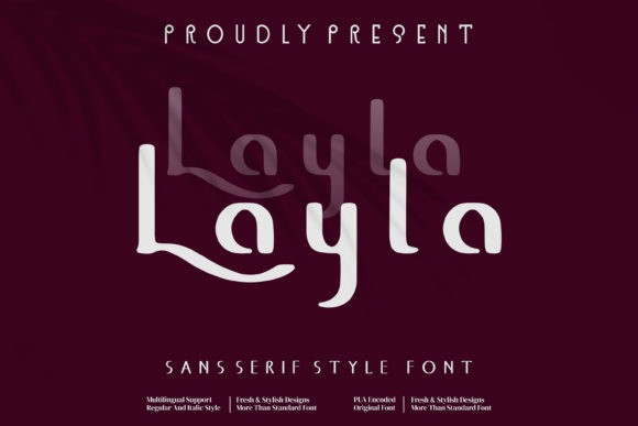 Layla Font - Free Font