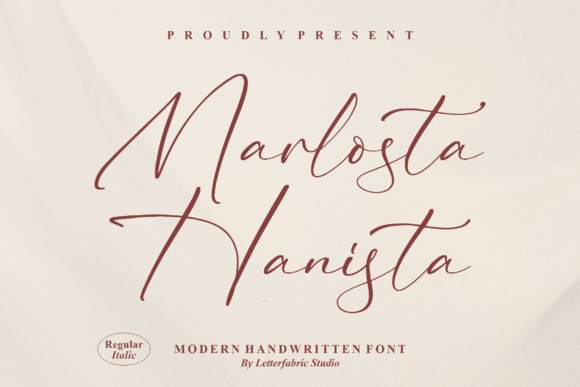Marlosta Hanista Font - Free Font