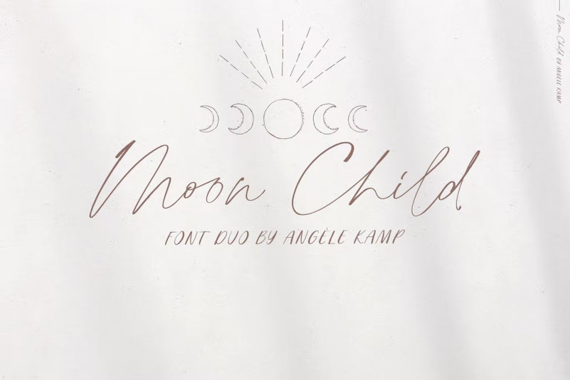 Moon Child Font - Free Font