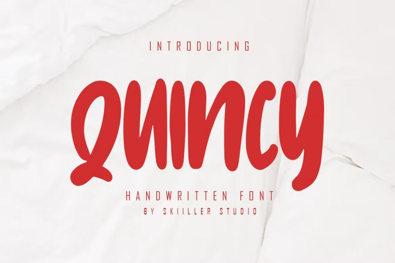 Quincy Font - Free Font
