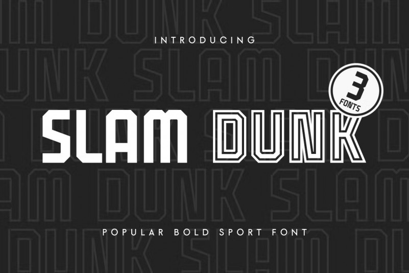 Slam Dunk Font - Free Font