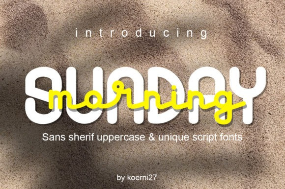 Sunday Monday Font - Free Font