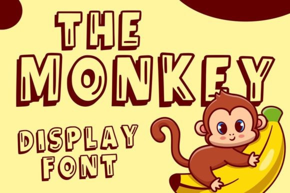 The Monkey Font - Free Font