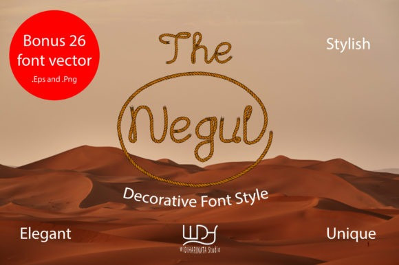 The Negul Font - Free Font