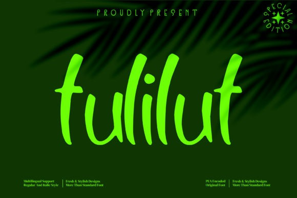 Tulilut Font - Free Font