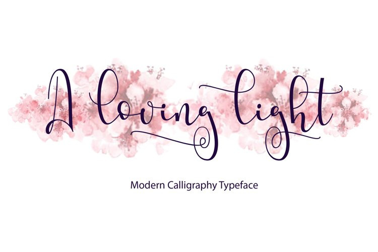 A loving light Font - Free Font