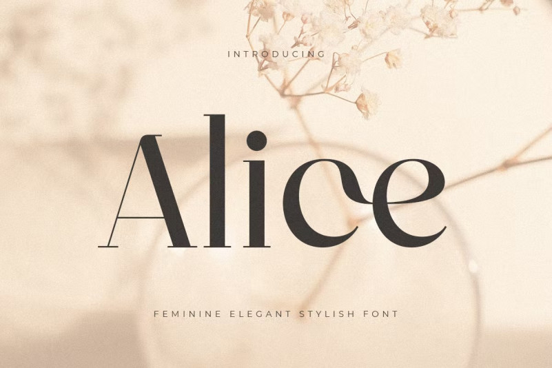 Alice Font - Free Font