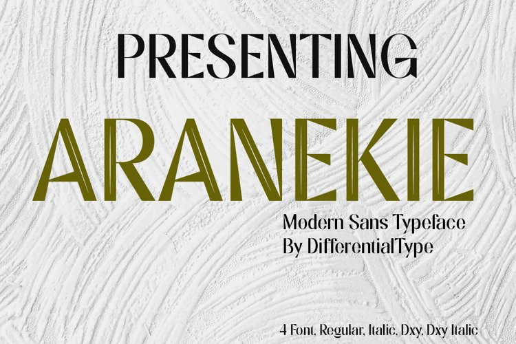 Aranekie Font - Free Font