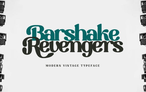 Barshake Font - Free Font