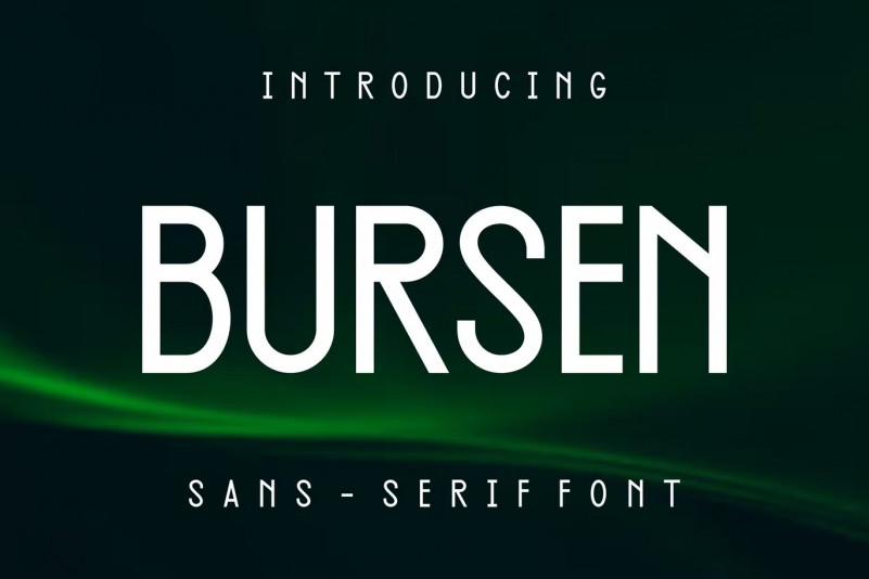 Bursen Font - Free Font