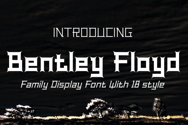 Bentley Floyd Font - Free Font