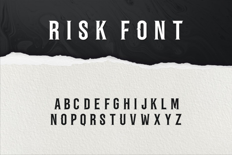 RISK Font - Free Font
