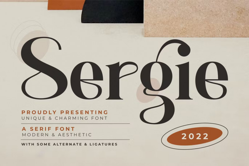 Sergie Font - Free Font