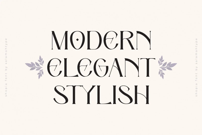 Shopia Font - Free Font