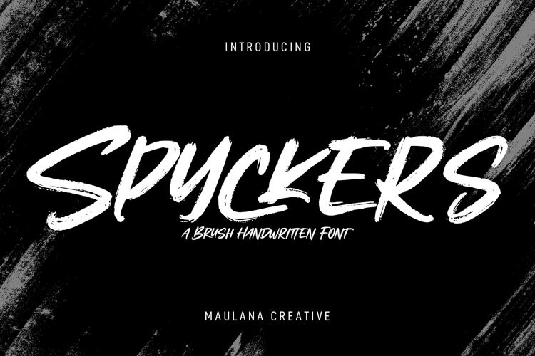 Spyckers Font - Free Font