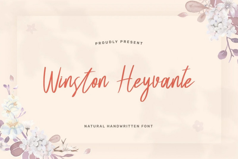 Winston Heyvante Font - Free Font