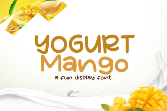 Yogurt Mango Font - Free Font