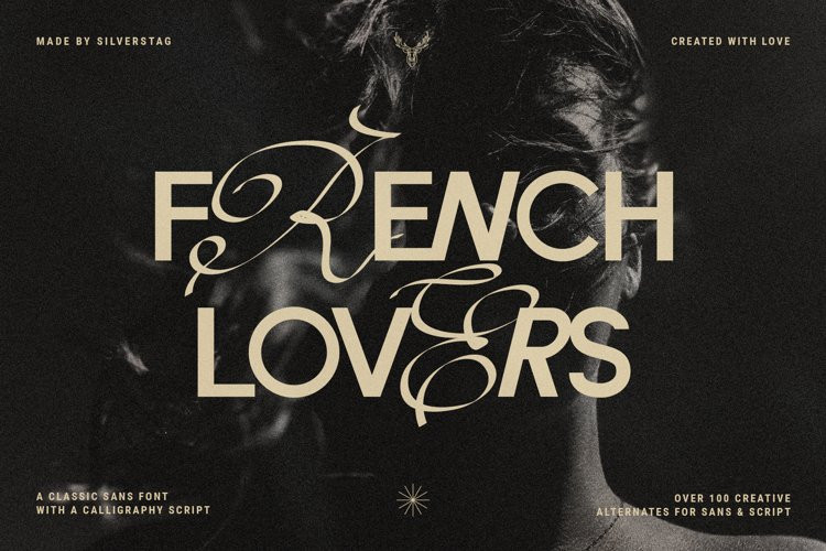 French Lovers Font - Free Font