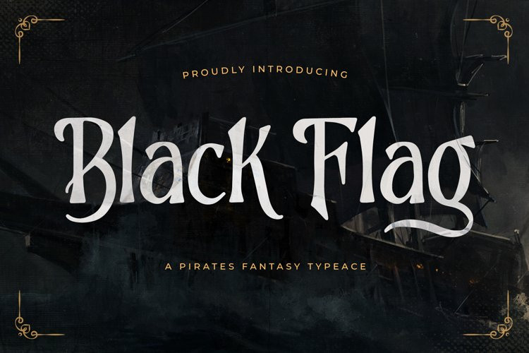 Black Flag Font - Free Font