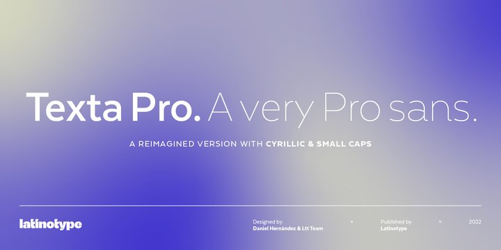 Texta Pro Font - Free Font