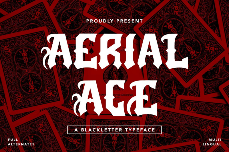 AerialAce Font - Free Font