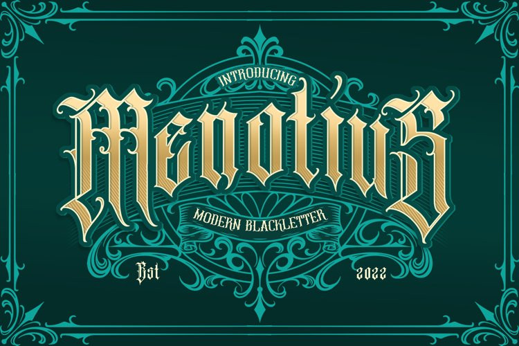 Menotius Font - Free Font