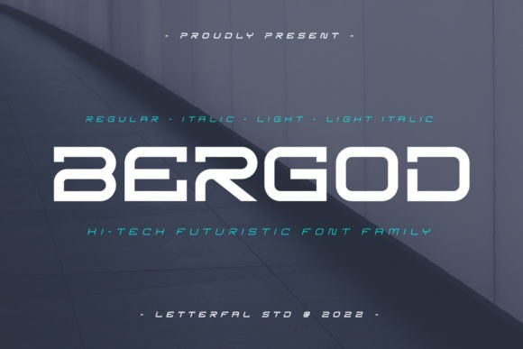 Bergod Font - Free Font