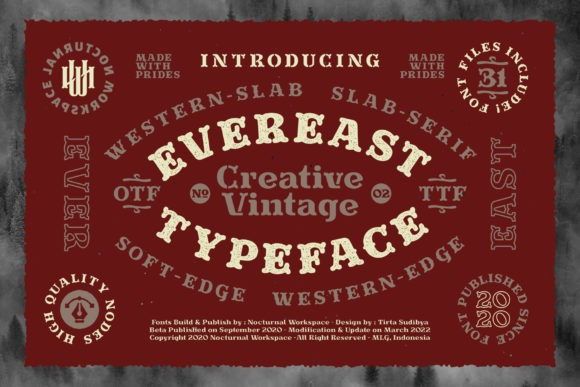 Evereast Font - Free Font