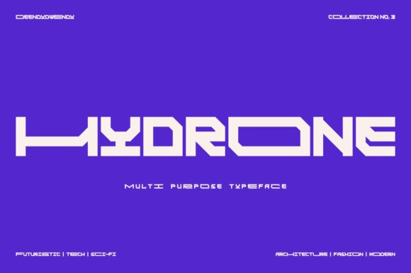 Hydrone Font - Free Font