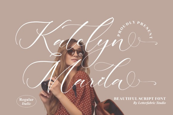 Katelyn Marila Font - Free Font