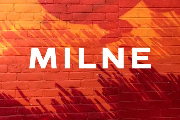 Milne Font - Free Font