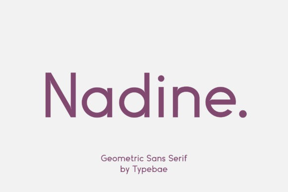 Nadine Font - Free Font