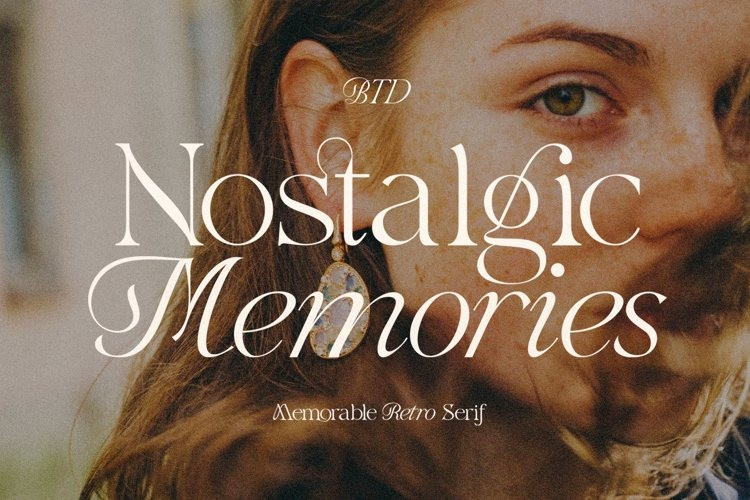 Nostalgic Memories Font - Free Font