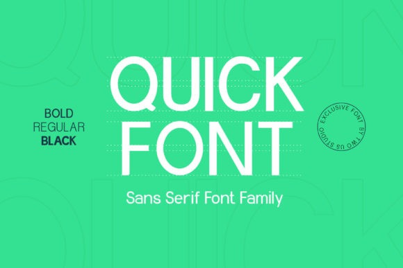 Quick Font - Free Font
